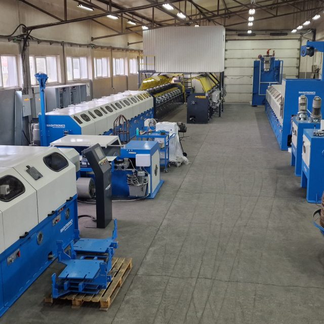 Multipass wire drawing machine – Mashtronics Wire Processing Machines