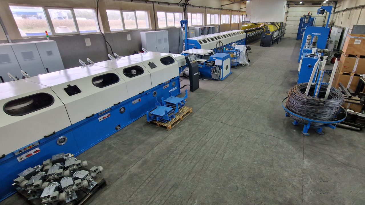 High Speed Wire Drawing Line – Mashtronics Wire Processing Machines